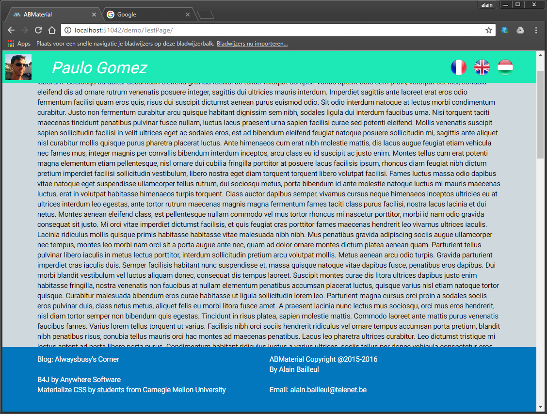 Abmaterial How To Create A Fixed Header B4x Programming Forum